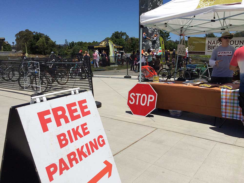 Bike Valet - Napa County Bicycle Coalition