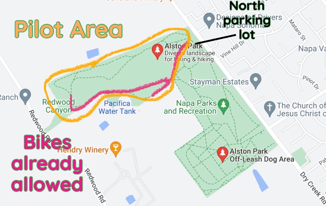 Alston Park Bike Pilot Frequently Asked Questions - Napa County Bicycle ...